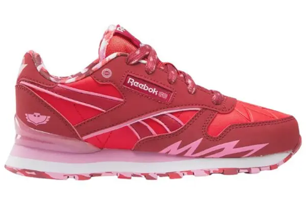 REEBOK Classic Leather Sneakers - Mars Red/pixie Pink/white