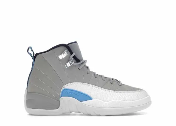 JORDAN 12 Retro Sneakers - Wolf Grey/university Blue/white