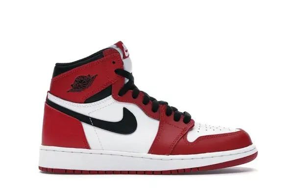 JORDAN 1 Retro Chicago High-top Sneakers - White/varsity Red/black