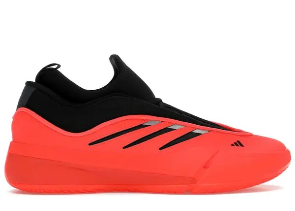 Adidas Dame Sneakers - Solar Red/core Black/lucid Lemon