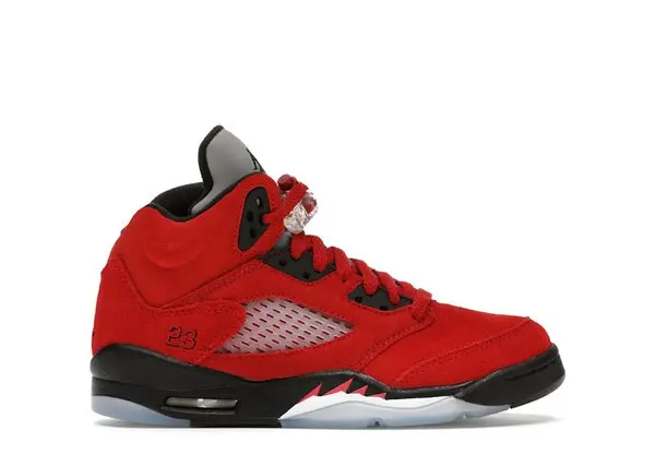 JORDAN 5 Retro Raging Bulls Red 2021 Gs - Varsity Red/black/white