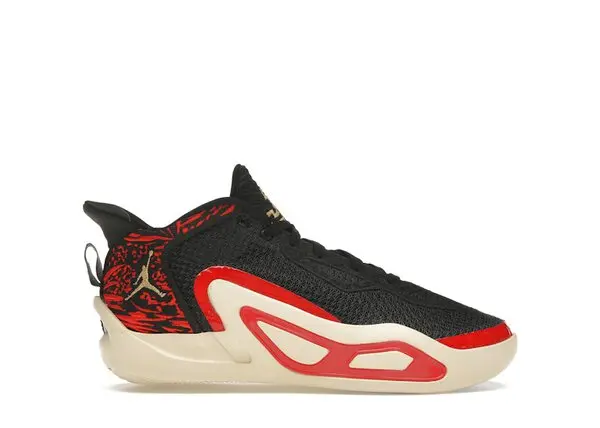JORDAN Tatum 1 Zoo Sneakers - Black/metallic Gold/university Red