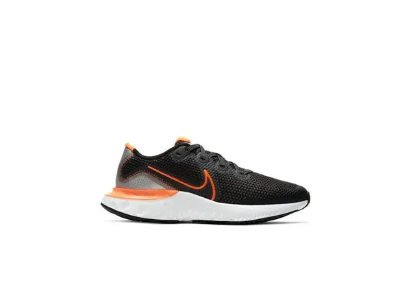 Nike Renew Run Sneakers - Black/chrome/particle Grey