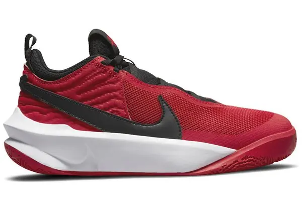 Nike Team Hustle D 10 Sneakers - University Red/white/black