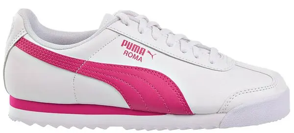PUMA Roma Sneakers - White/fuchsia Purple