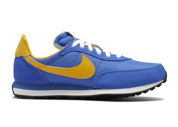 Nike Waffle Trainer 2 Sneakers - Medium Blue/university Gold/white