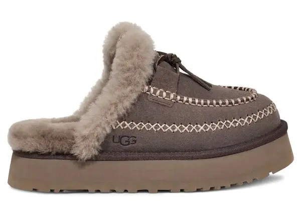 UGG Disquette Alpine Slipper - Thunder Cloud