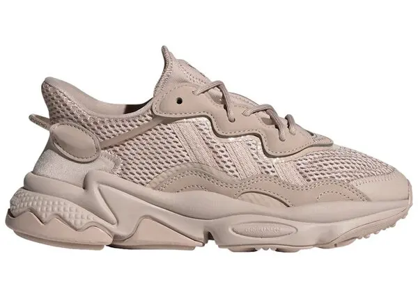 Adidas Ozweego Lace Up Sneakers - Wonder Taupe/cloud White