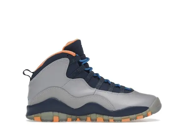 JORDAN 10 Retro Bobcats Sneakers - Wolf Grey/dk Pwdr Bl/nw Slt