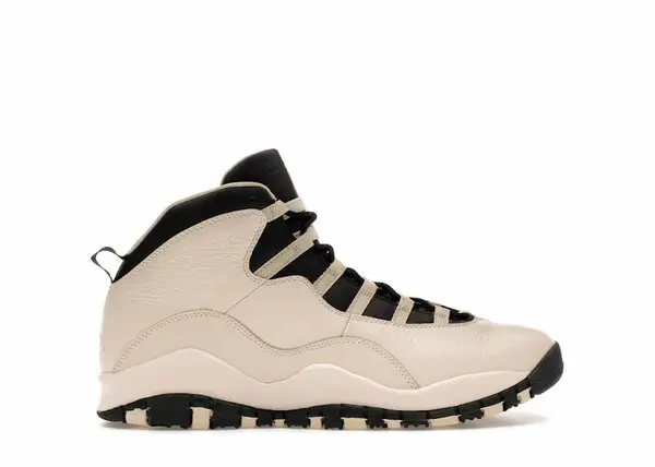 JORDAN 10 Retro Heiress Sneakers - Pearl White/black