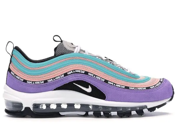 Nike Air Max 97 Have A Day Sneakers - Space Purple/white/black
