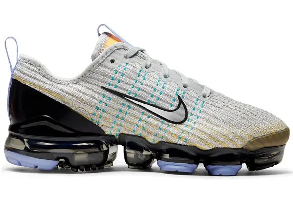 Nike Air Vapormax Flyknit Sneakers - Grey Fog/metallic Silver/light Thistle