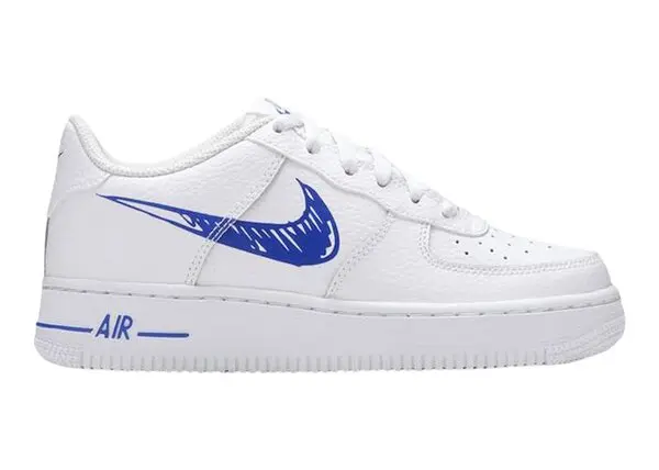 Nike Air Force 1 Low Sketch - White/game Royal
