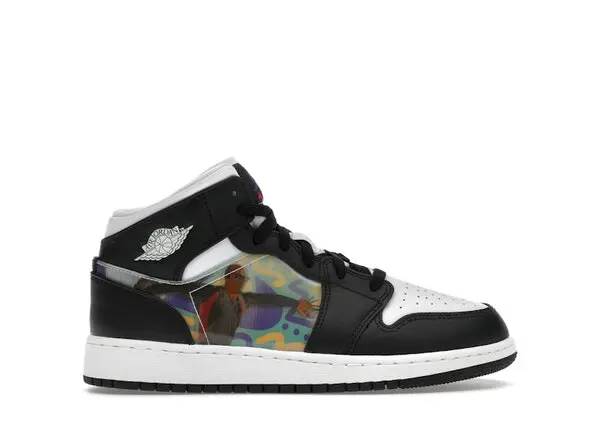 JORDAN 1 Mid Hologram Sneakers