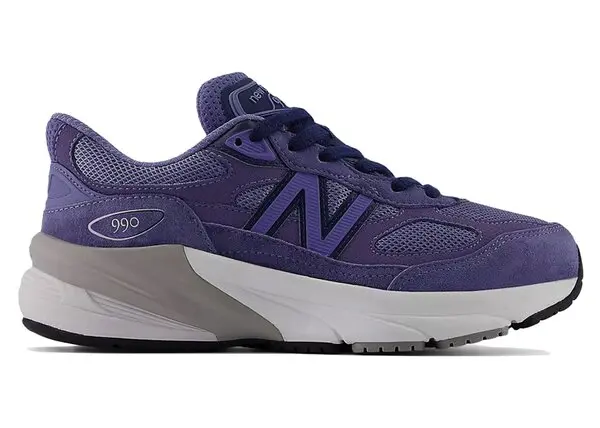 NEW BALANCE 990v6 Sneakers - Purple/nb Navy Blue