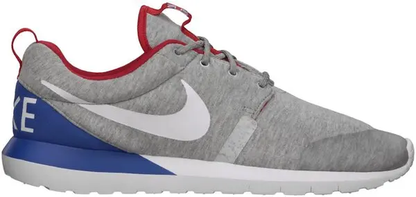Nike Roshe Run Great Britain Sneakers - Grey Heather/white/university Red