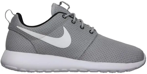 Nike Roshe Run Sneakers - Wolf Grey/white/black
