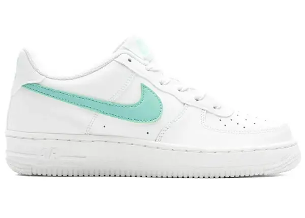Nike Air Force 1 Low Sneakers - Summit White/emerald Rise