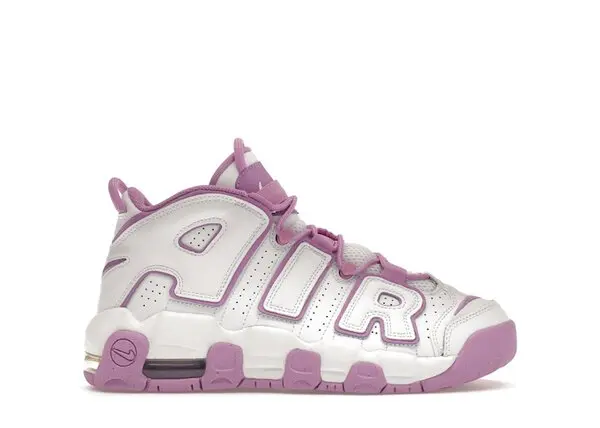 Nike Air More Uptempo Sneakers - White/rush Fuchsia