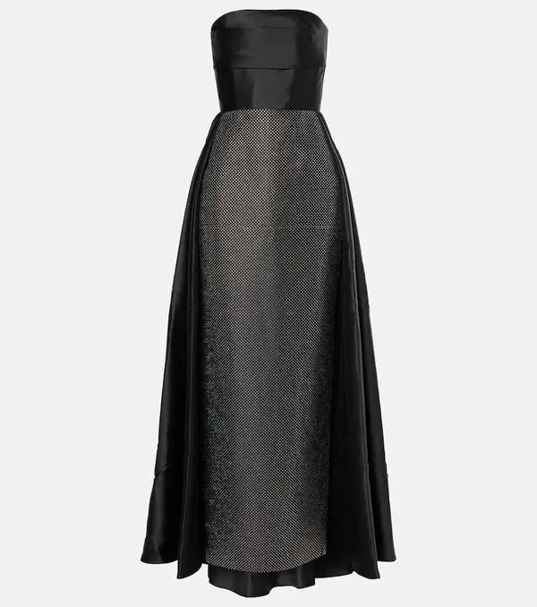 Solace London Embellished Corset Gown