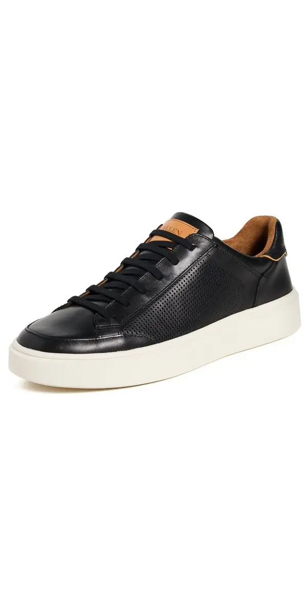 Allen Edmonds Oliver Leather Sneakers - Black