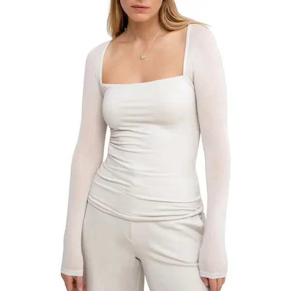 MARCELLA Lonnie Long Sleeve Top - Mist