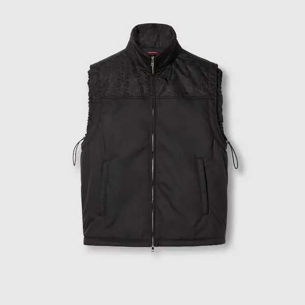 Gucci Gg Heavy Nylon Gilet