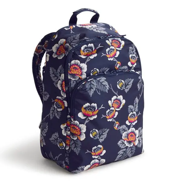 Vera Bradley Westover Hybrid Floral Backpack In Black - 50  display picture 1