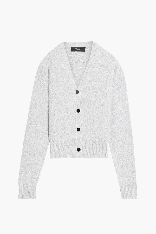 Theory Marled Knitted Cardigan