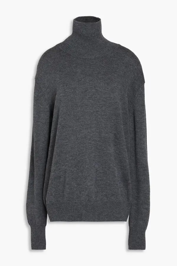 LE17SEPTEMBRE Wool Turtleneck Sweater - Anthracite