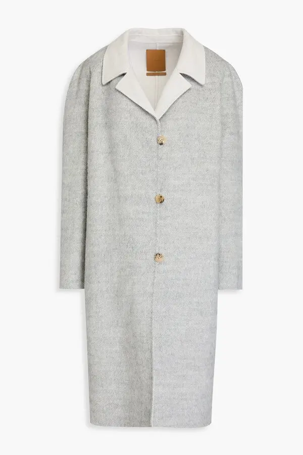 LE17SEPTEMBRE Wool-blend Twill Coat