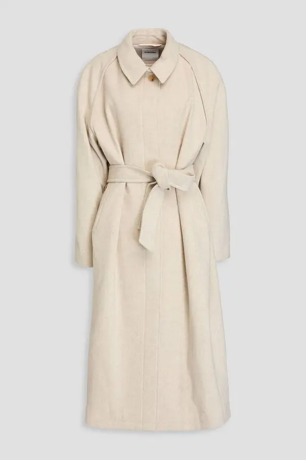 LE17SEPTEMBRE Belted Wool Coat