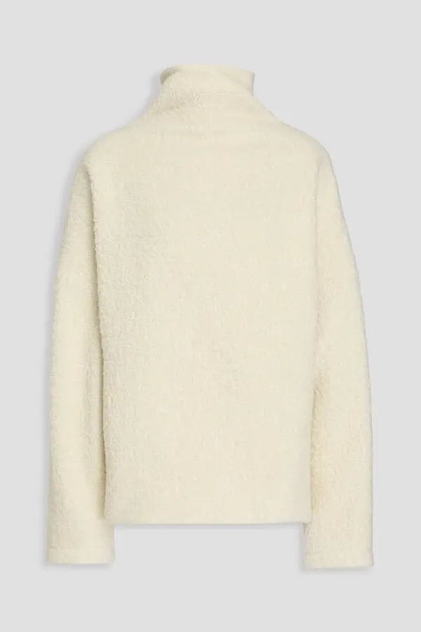LE17SEPTEMBRE Bouclé Turtleneck Top