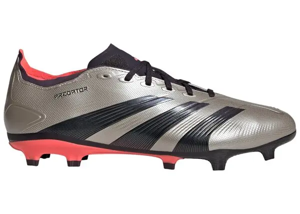 Adidas Predator League Fg - Platinum Metallic/aurora Black/turbo