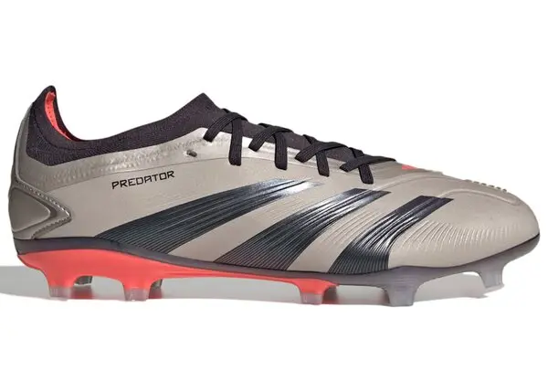 Adidas Predator Pro Fg Soccer Cleats - Platinum Metallic/aurora Black/carbon