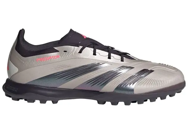 Adidas Predator Elite Turf - Platinum Metallic/aurora Black/turbo
