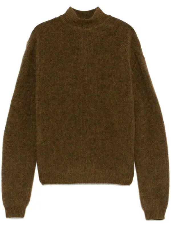 Rick Owens Mock-neck Sweater