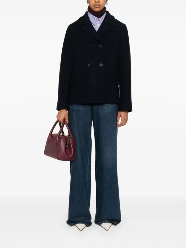 Aspesi Bouclé Double-breasted Jacket