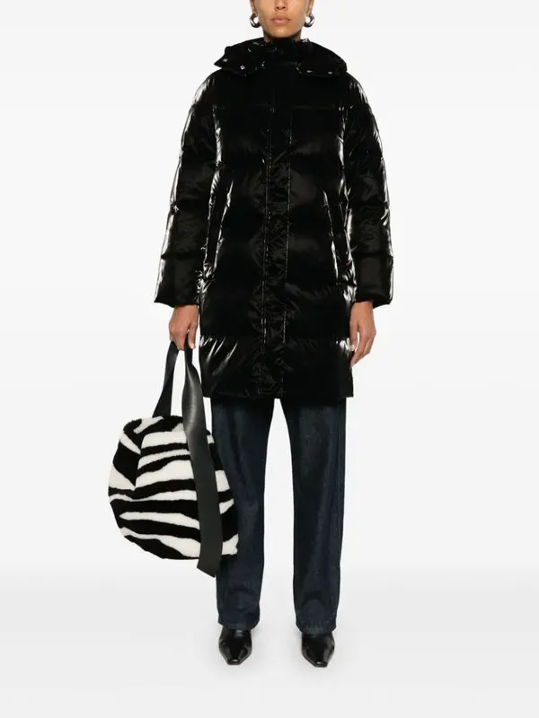 Elisabetta Franchi Satin Down Jacket