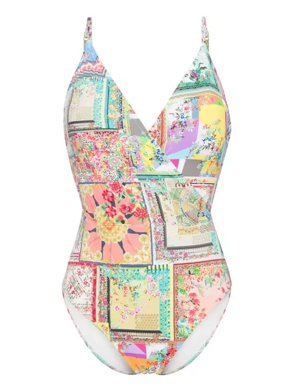 Johnny Was Fleur One-piece Swimsuit