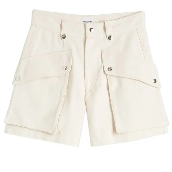 Isabel Marant Jemmy Mini Shorts - Ecru