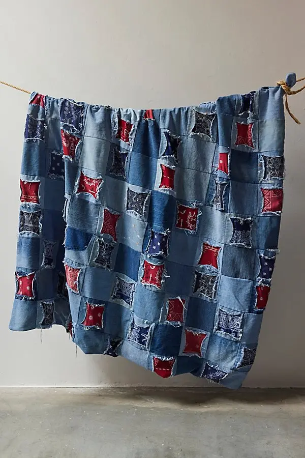 TRICIA FIX Fp X Patchwork Blanket