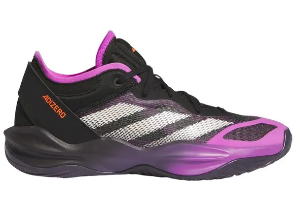 Adidas Adizero Select 2.0 Low Sneakers - Core Black/purple Burst/aurora Black