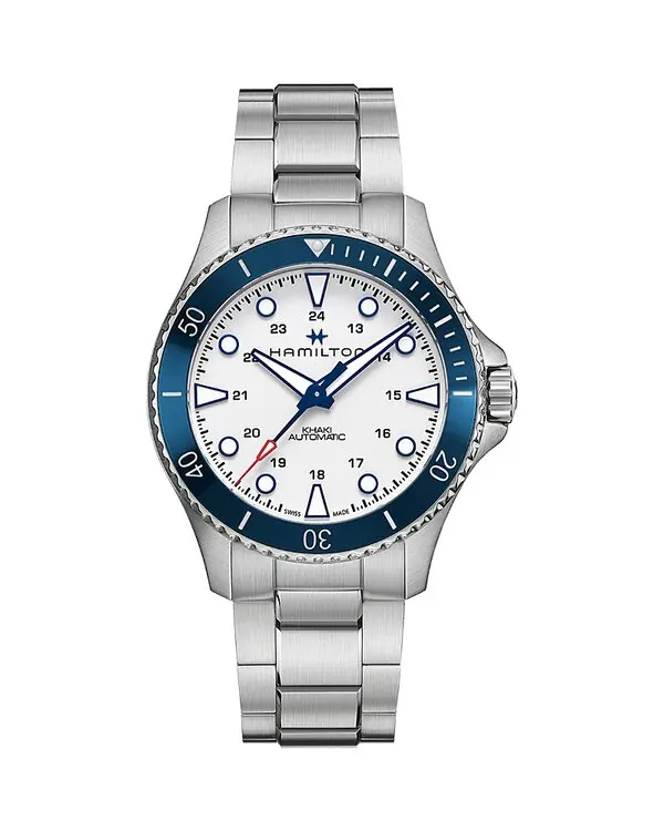 Hamilton Khaki Navy Scuba Watch - White/silver