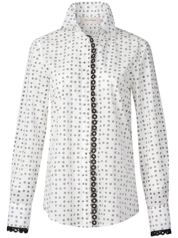 Silvia Tcherassi Naroa Polka Dot Shirt