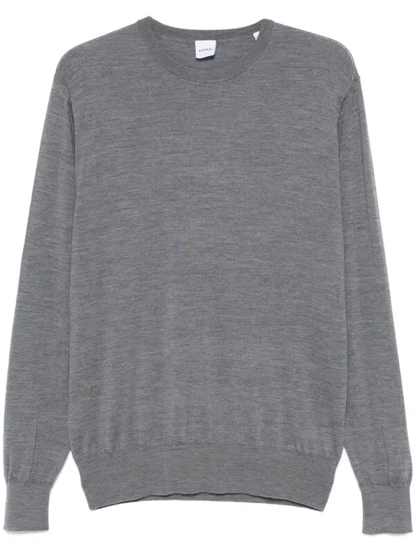 Aspesi Virgin Wool Sweater - Grey