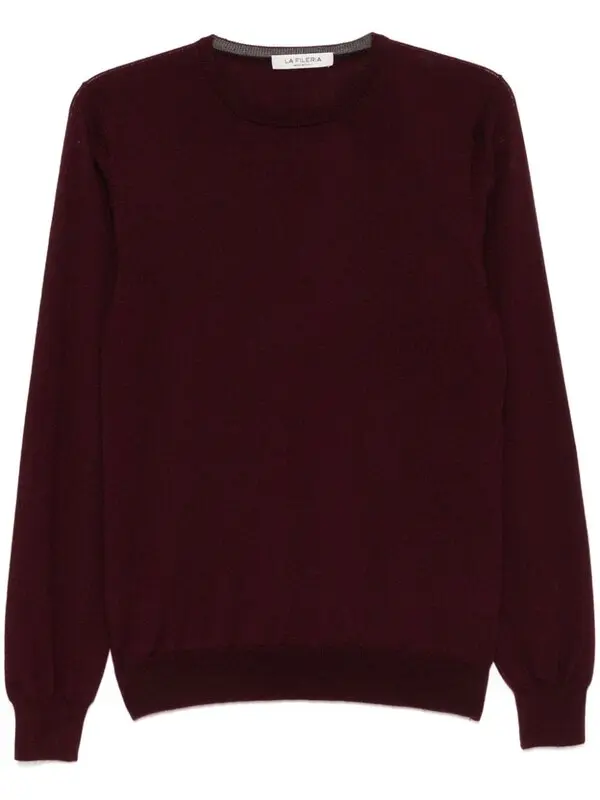 FILERIA Wool Sweater - Red