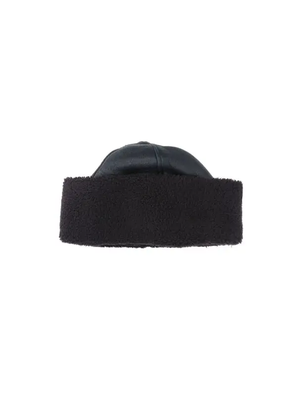 Our Legacy Aviator Shearling Hat - Brown