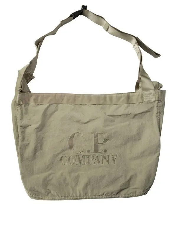C.P. Company Plain Paper Touch' Tote Bag - Green | Editorialist