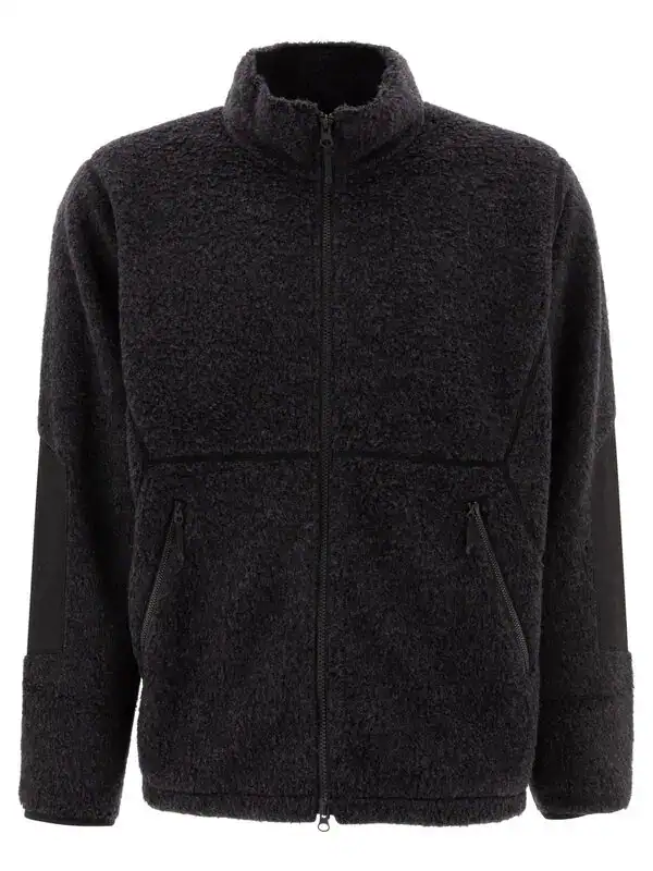 Goldwin Boa' Fleece Jacket In Grey 18% Off Editorialist